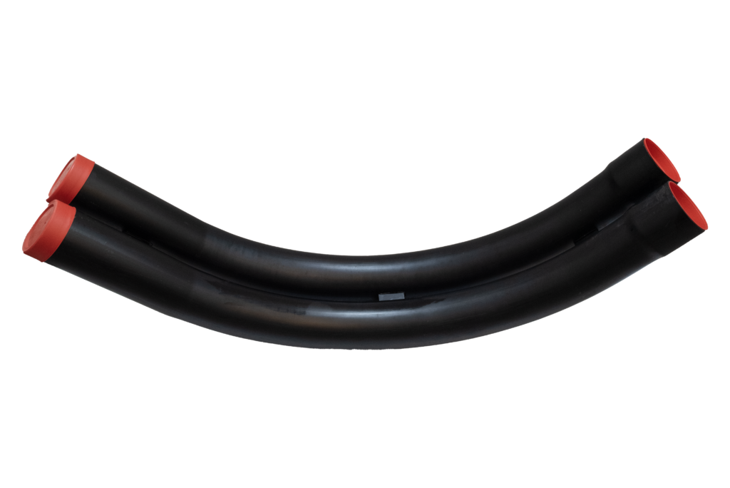 Insertion bend, double, side/side - Salling Plast Webshop